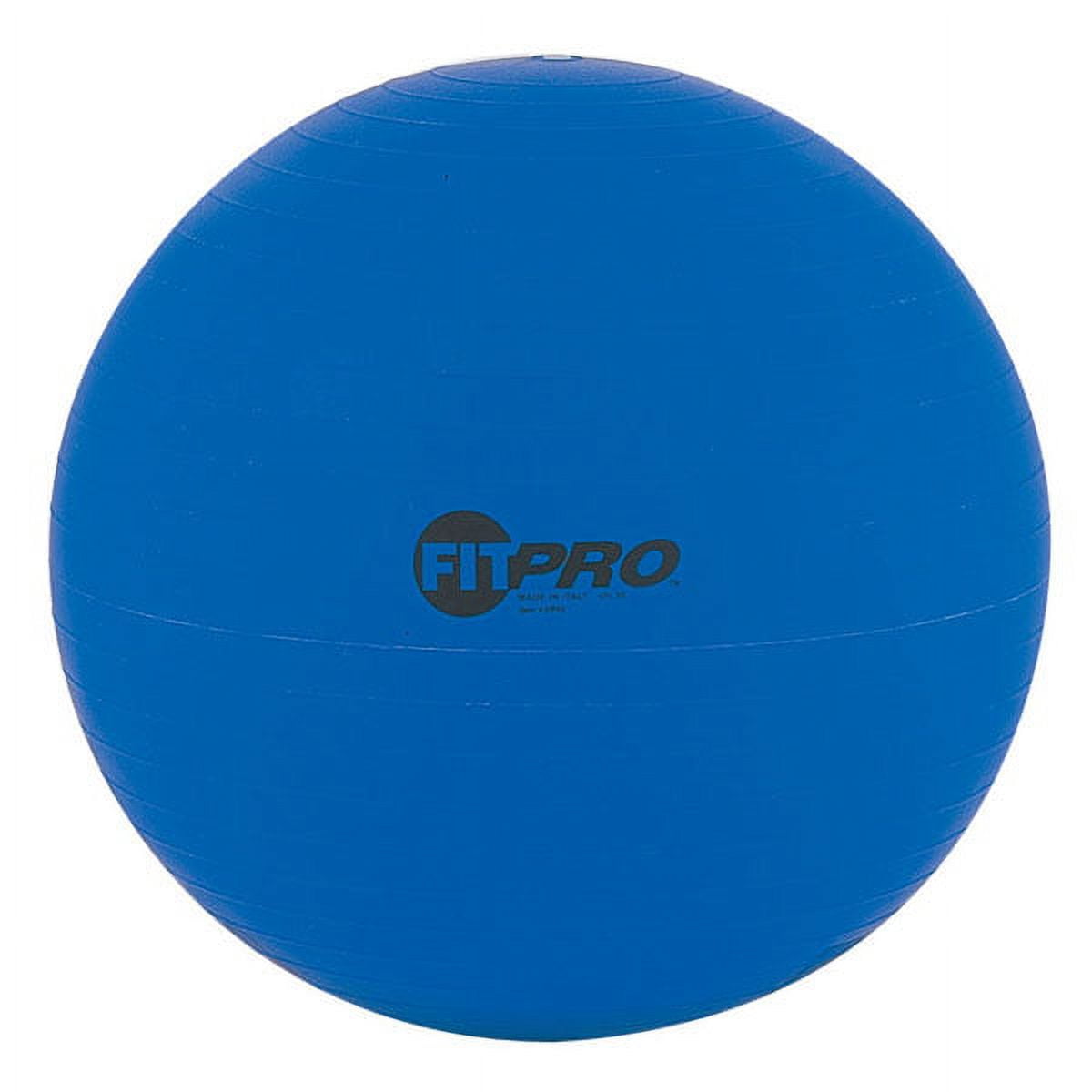 Champion Sports FitPro 53 cm Fitness Training and Exercise Ball, Blue ...