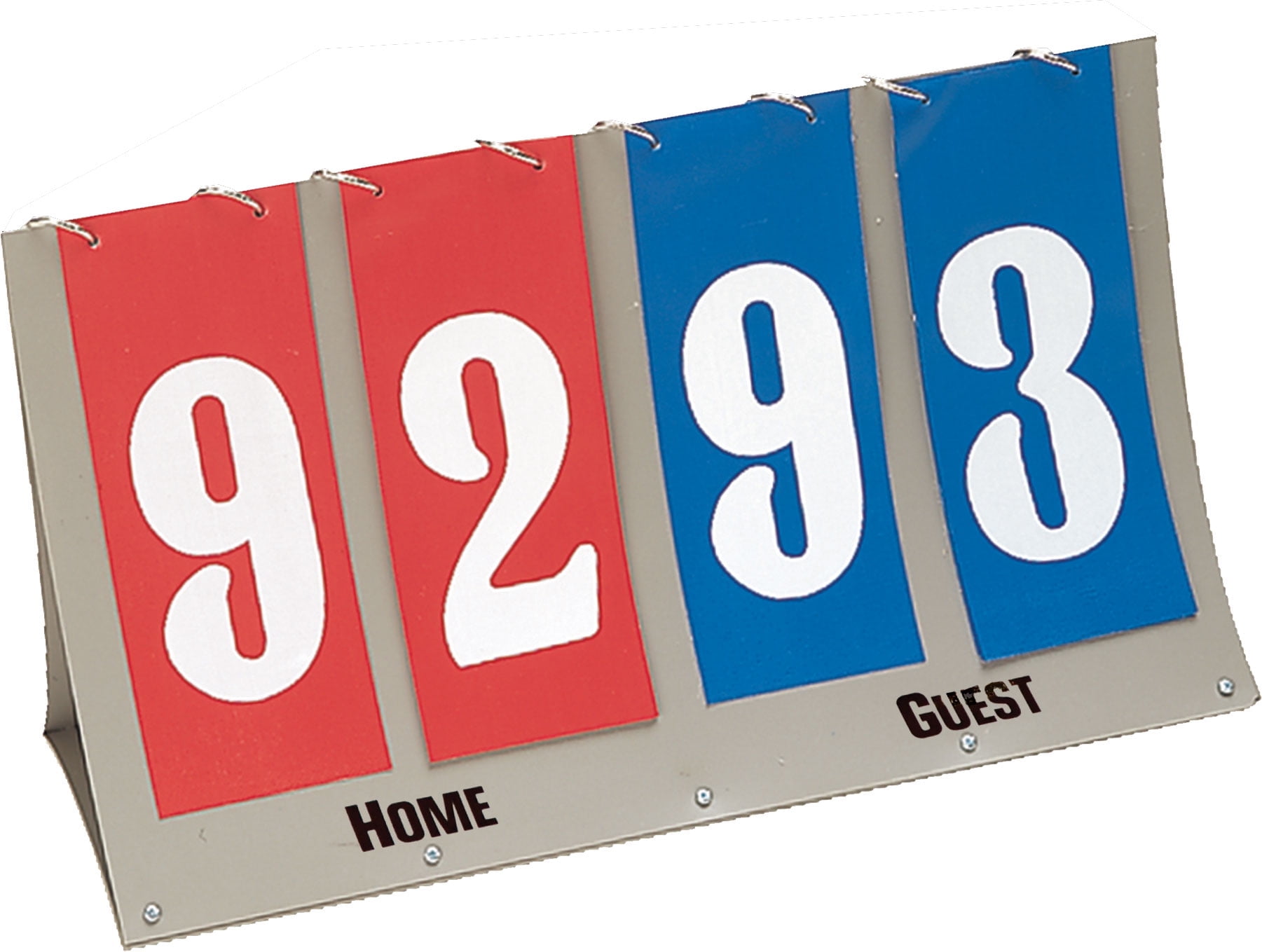 Champion Sports FAS4 Flip A Score Tabletop Scorer, 5" Numbers - Walmart.com