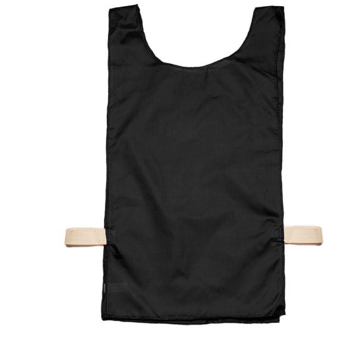 Champion Sports Heavyweight Nylon Pinnie, Pack of 12, Black, Adult ...