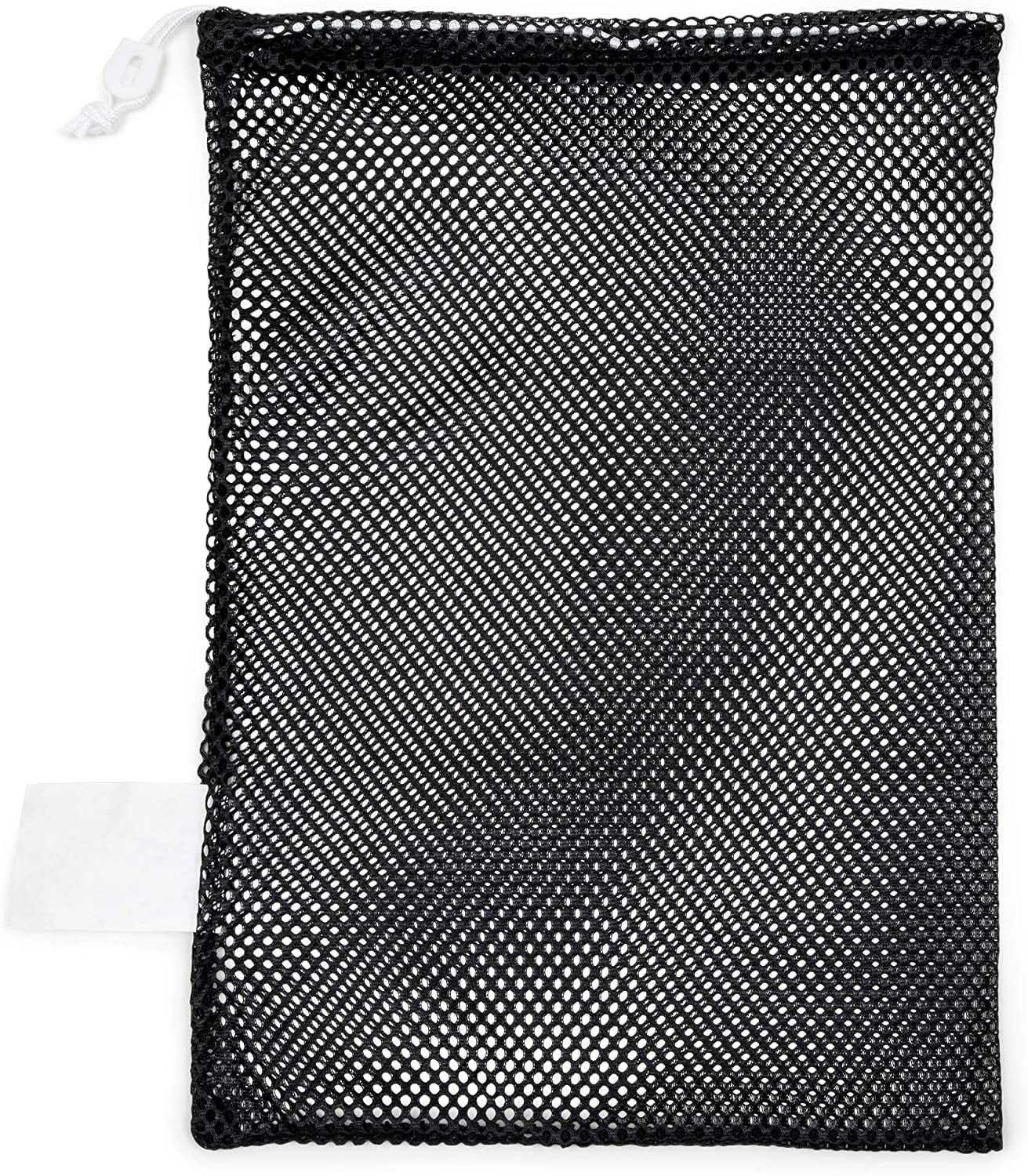 Champion Sports Mesh Sports Equipment Bag- Black, 12" X 18 ...