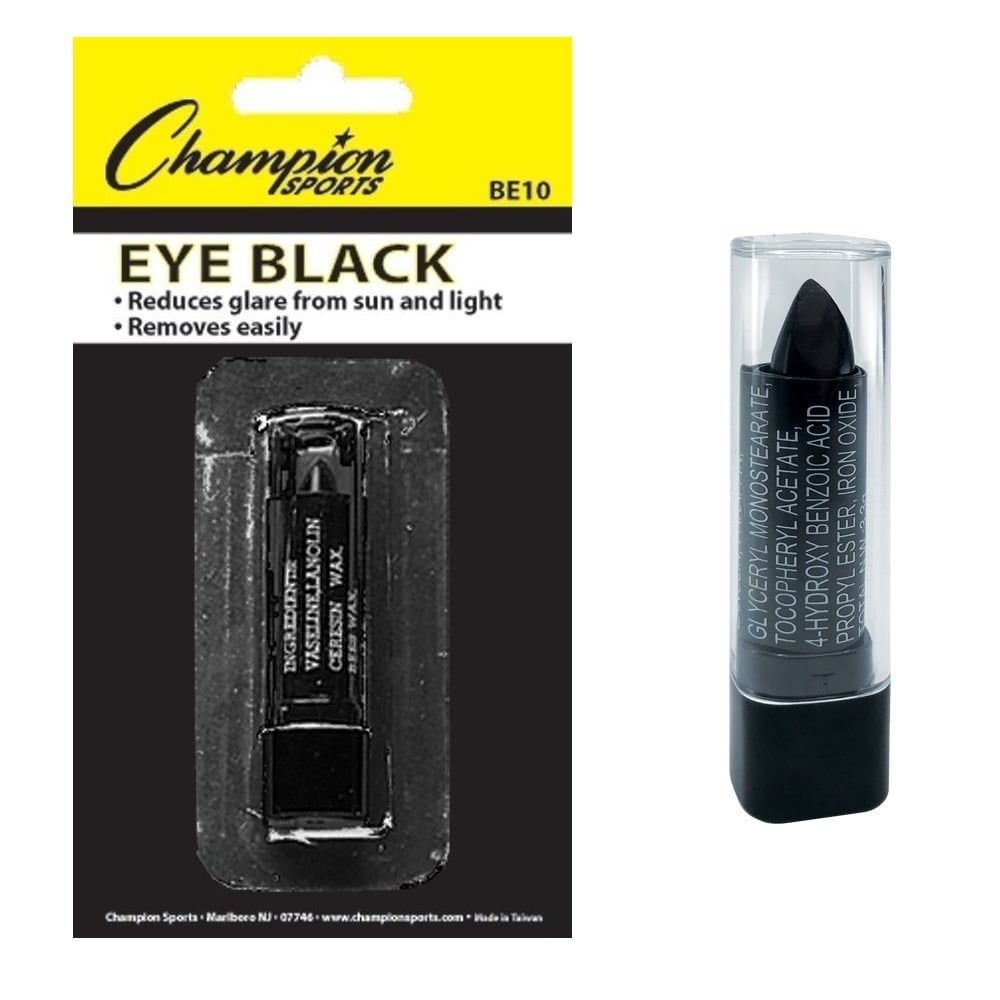Champion Sports Eye Black Stick, No Glare, Easy to Apply & Remove ...