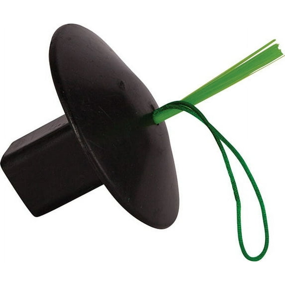 Champion Sports Black Rubber Baseball Anchor Plug Base Plug with Easy ...