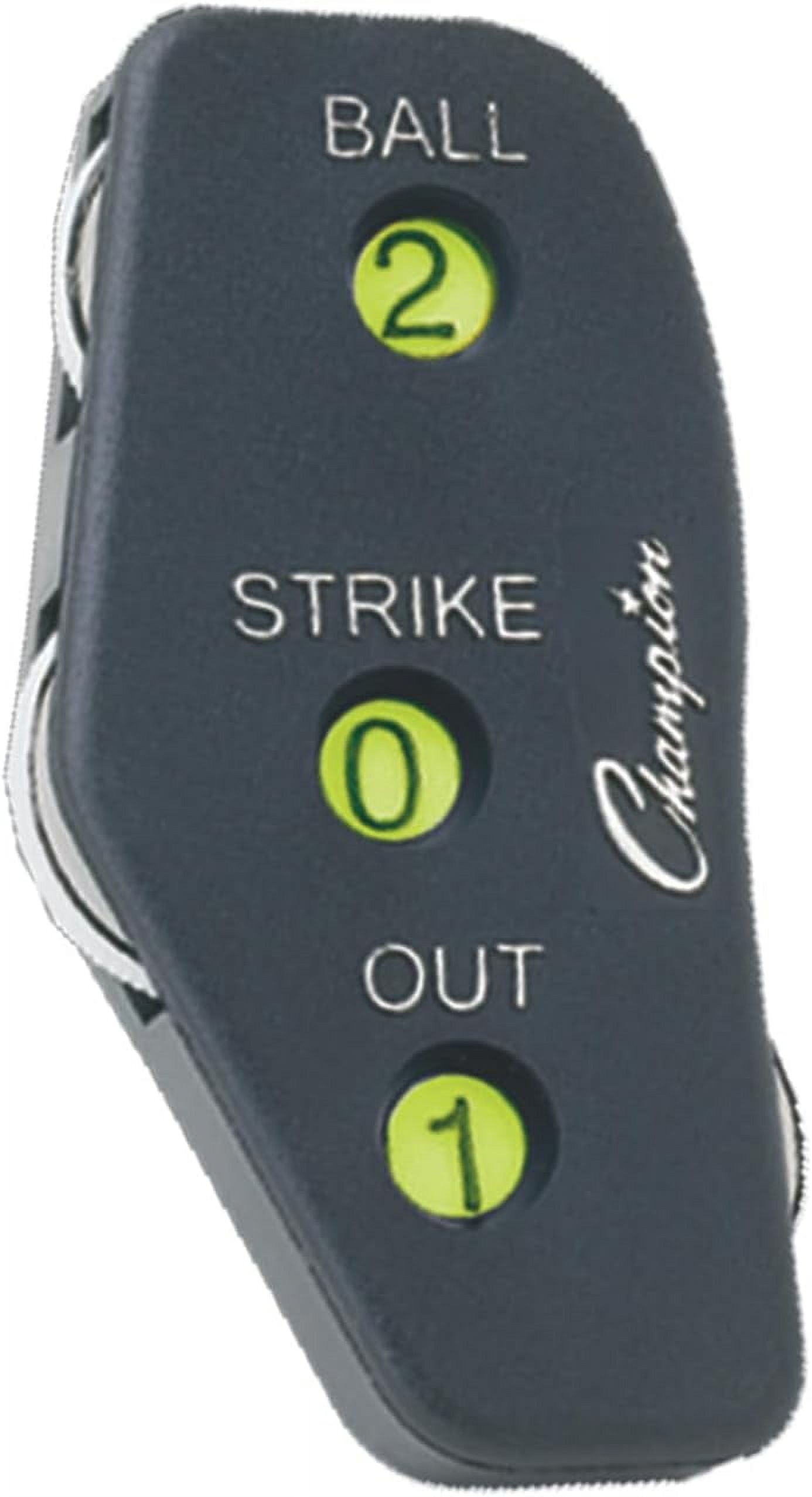 Champion Sports 3 Wheel Oversized Plastic Baseball Umpire Count ...