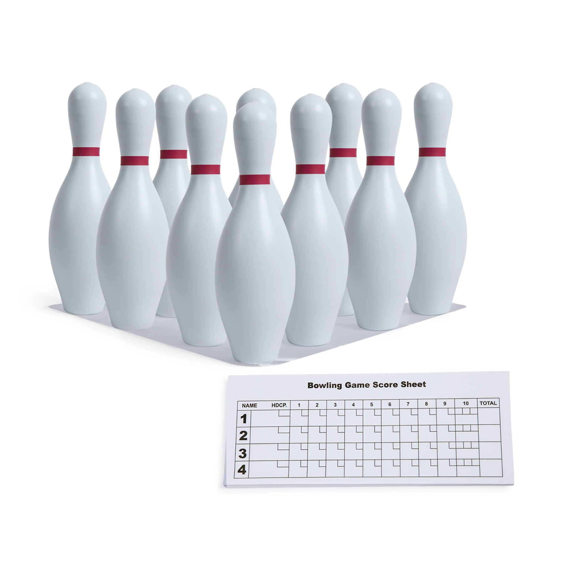 Champion Sports Plastic Bowling Pin Set - Walmart.com