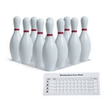 Champion Sports Bowling Set with Plastic Pins - Ball Sold Separately ...
