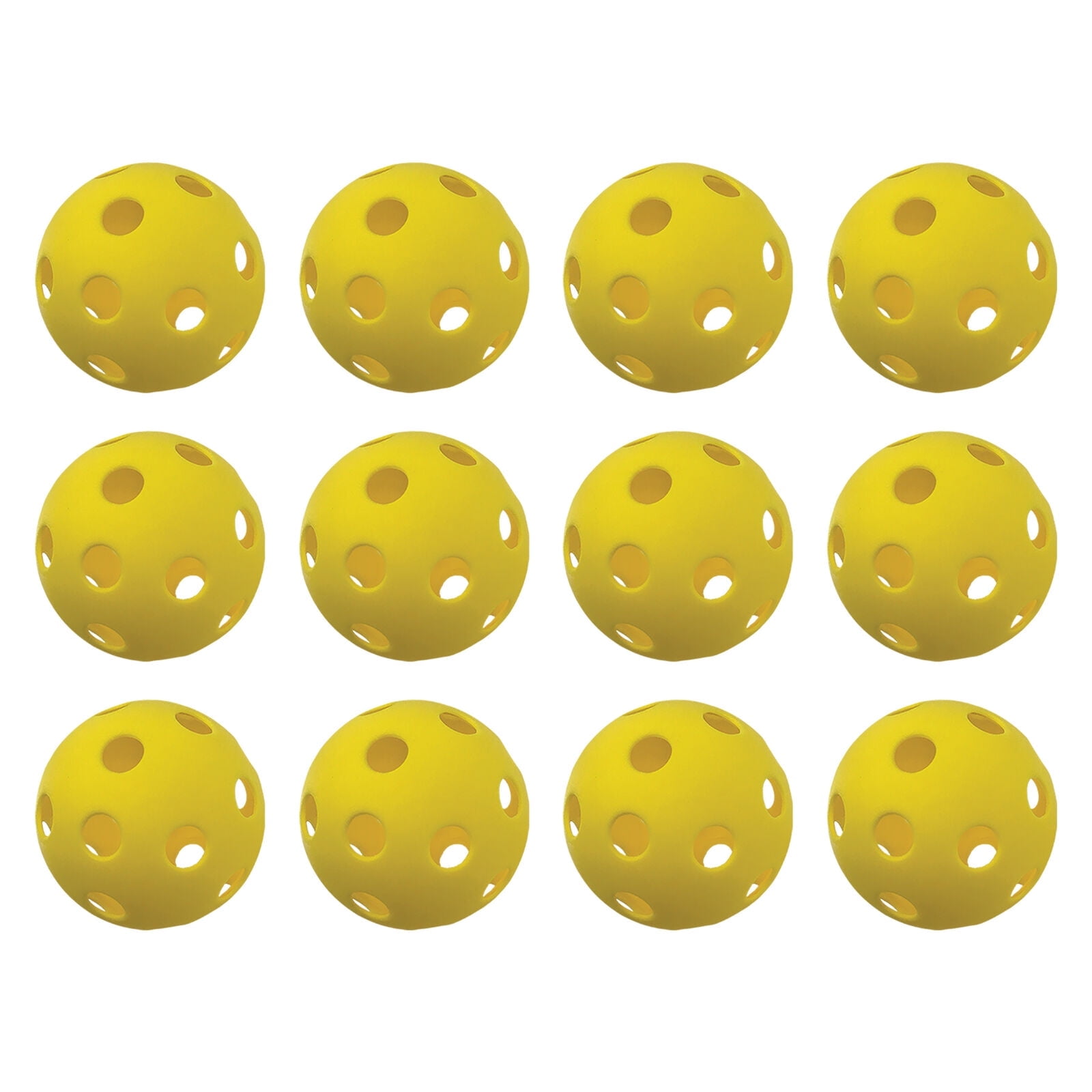 Champion Sports 12" Hollow Plastic Softballs, Athletic Softball ...