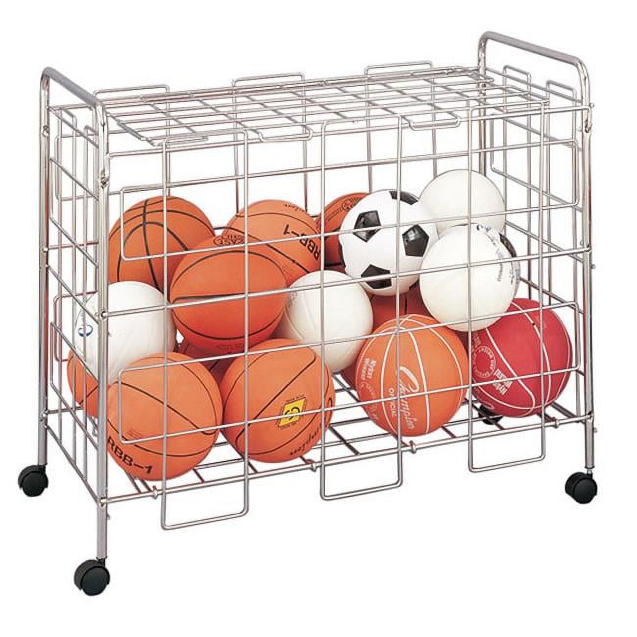 Champion Sports Portable Ball Locker - Silver - Walmart.com