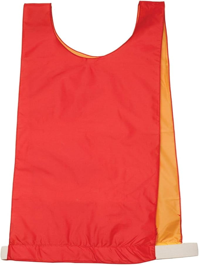 Champion Sports Reversible Pinnie Red/Yellow, Red, Adult - Walmart.com