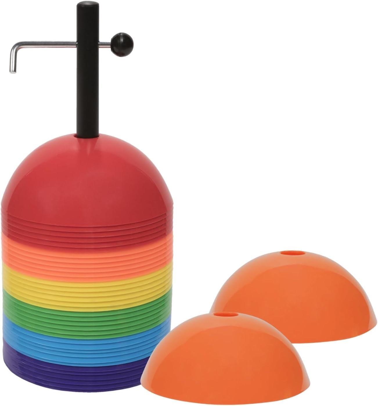 Champion Sports Soft Dome Cone Sets for Athletics and Social Distancing ...
