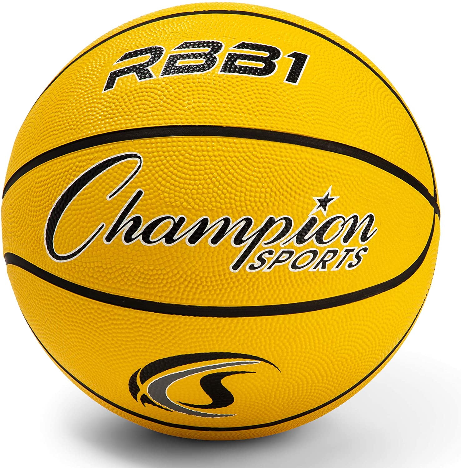 Champion Sports Rubber Official Basketball, Heavy Duty - Pro-Style ...