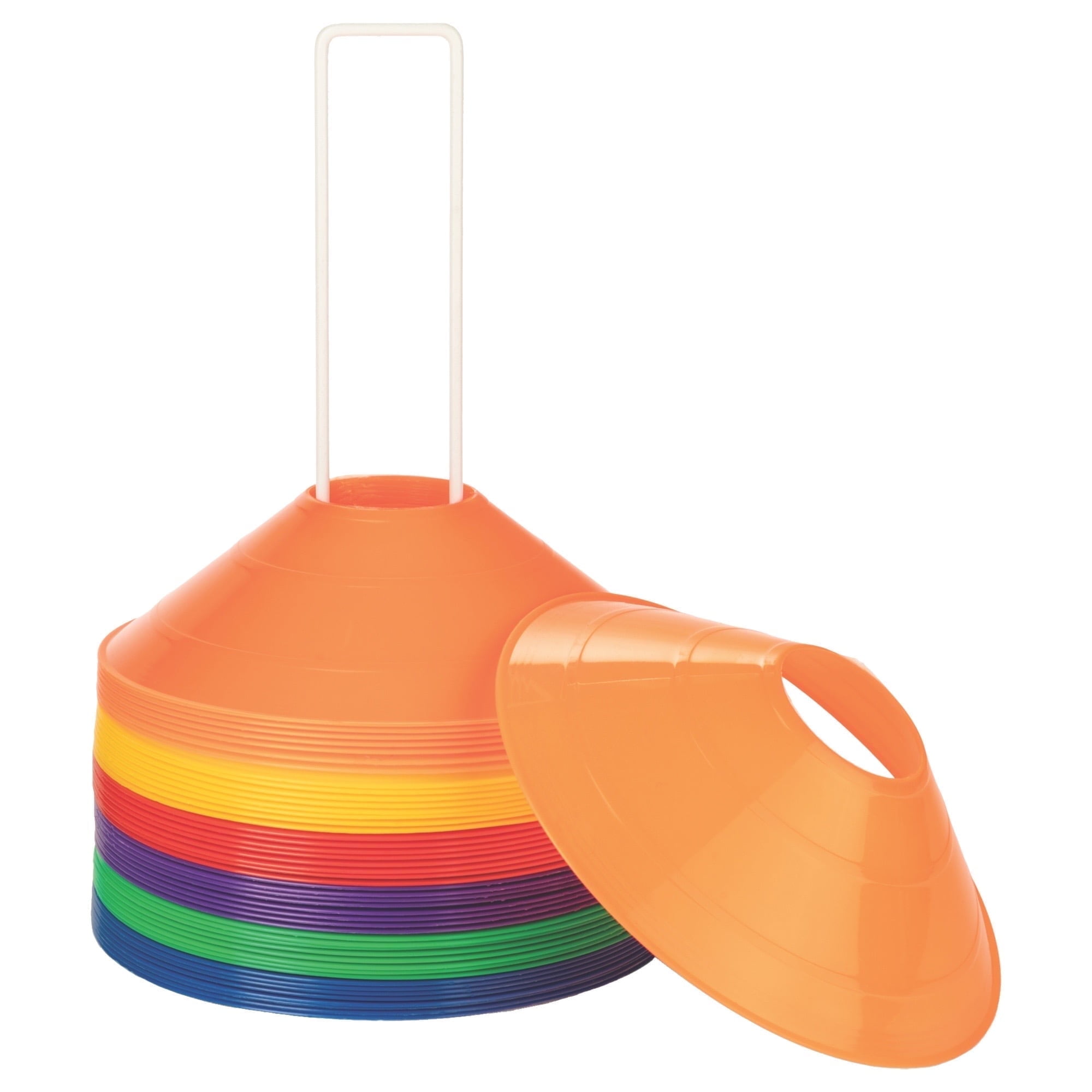 Champion Sports Flexible Saucer Field Cone for Sports and Athletics ...
