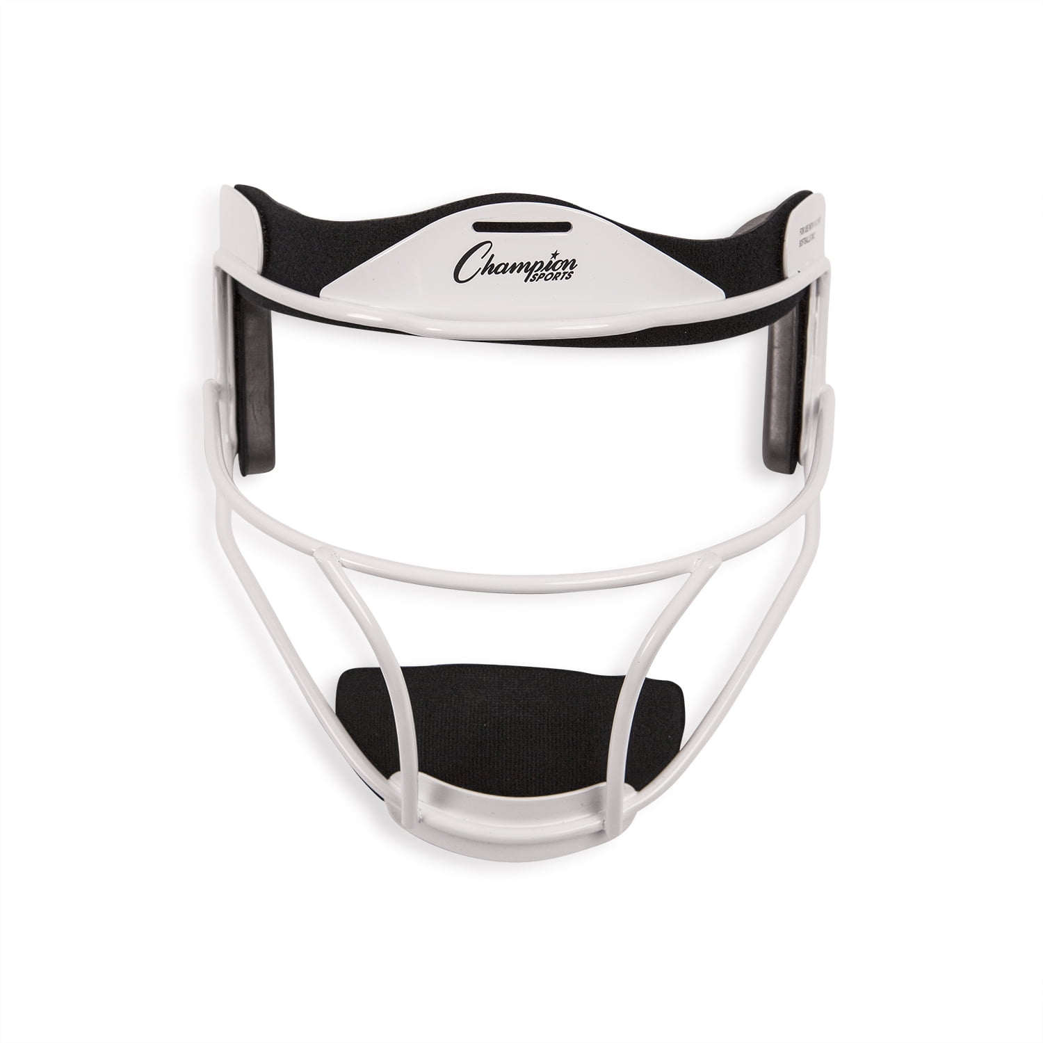Champion Sports Softball Face Mask Adult White - Walmart.com