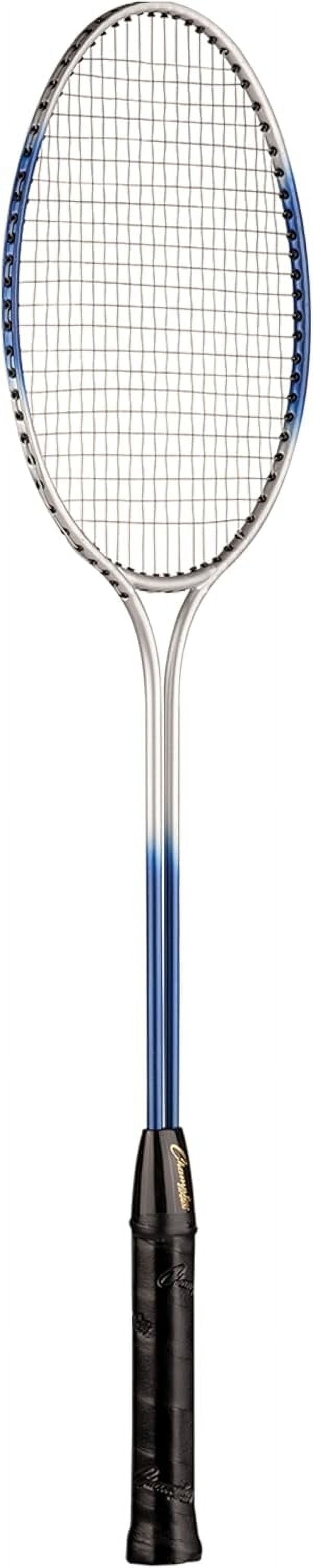 Champion Sports Tempered Steel Twin Shaft Badminton Rackets with Steel ...