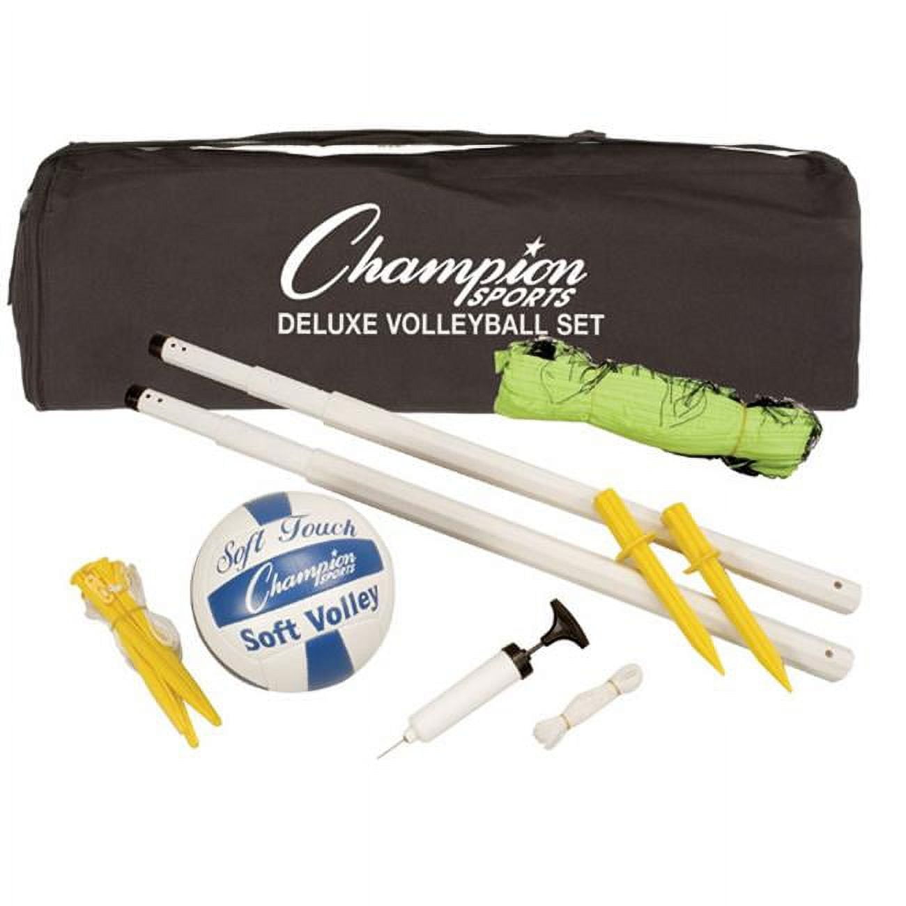 Champion Sports Deluxe Volleyball Set - Walmart.com
