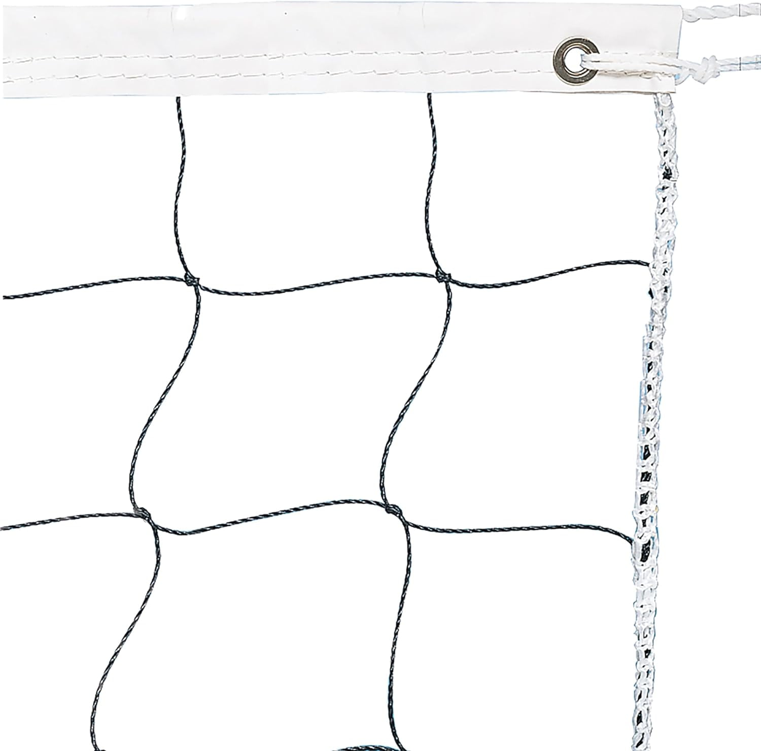 Champion Sports Vinyl Volleyball Nets, Neon White, 32 x 3-Feet ...