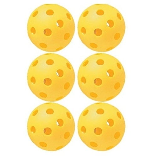Champion Sports Yellow Plastic 12" Softballs Training Practice Balls ...