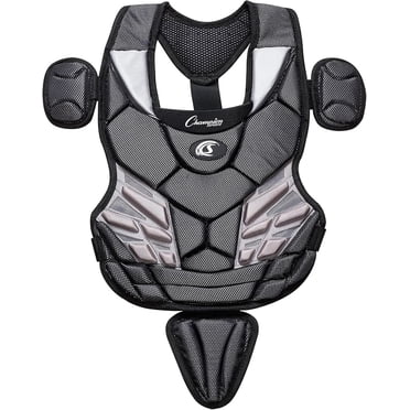 Champion Sports 13 in. Armor Style Chest Protector, Black - Walmart.com