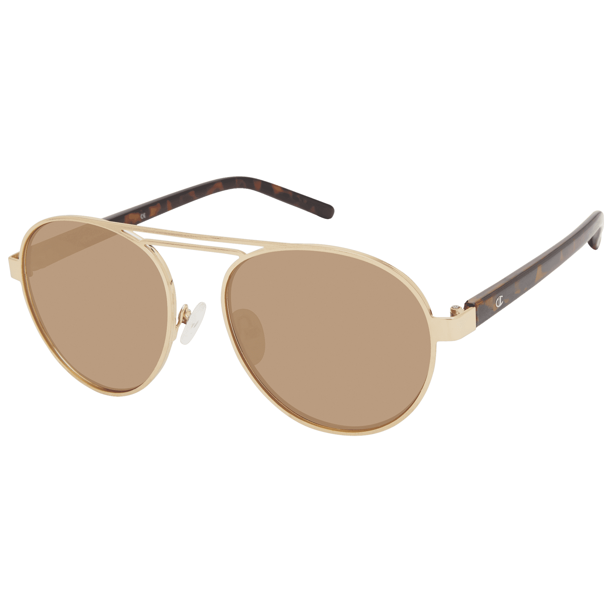 Champion Sunglass (Shiny Gold, 138F) - Walmart.com