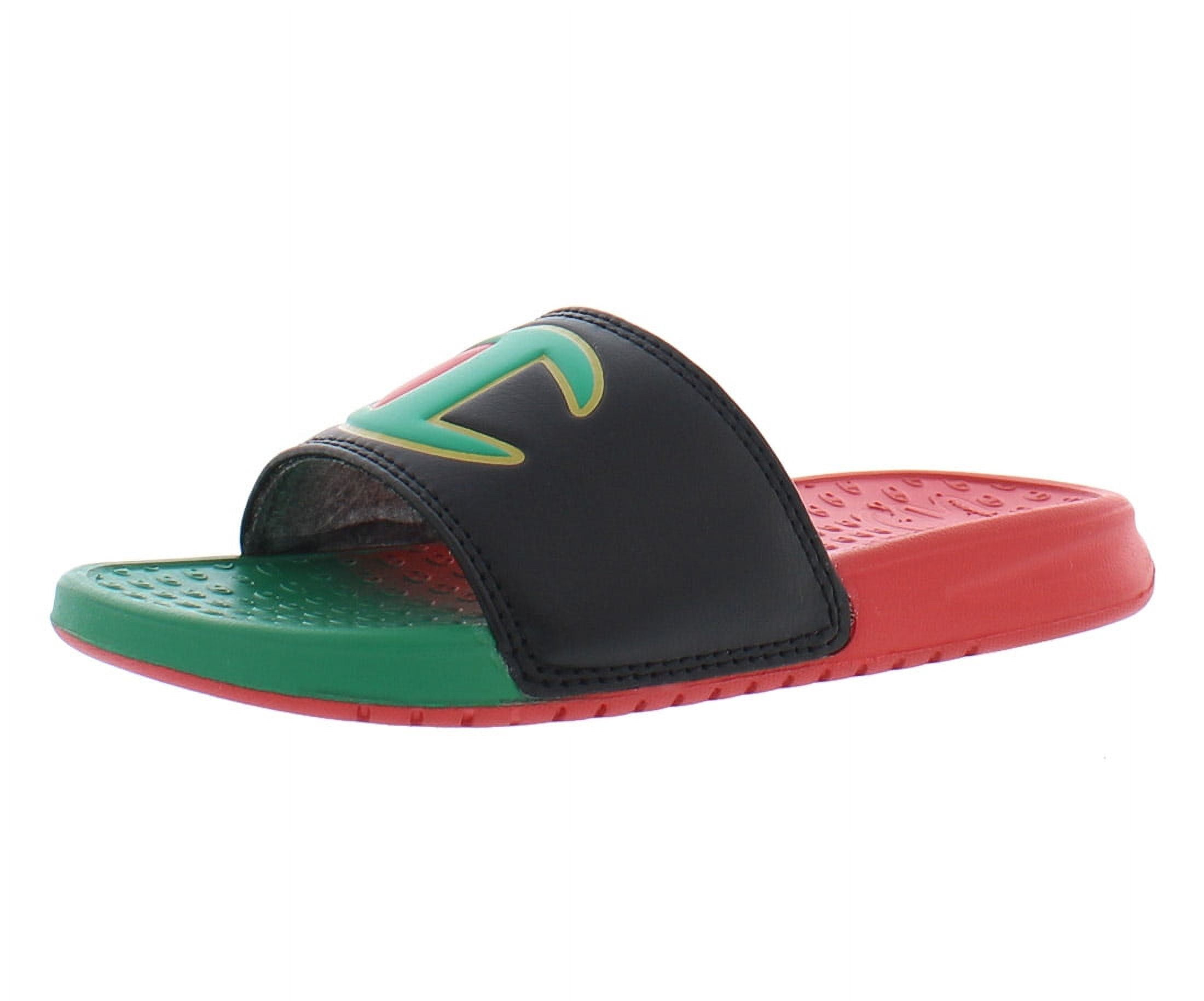 Champion Super Slide Split Boys Shoes Size 3, Color: Red/Green/Black ...