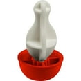 Champion Targets 42800 Duraseal Bowling Pin 3D Wobble, White/Red ...