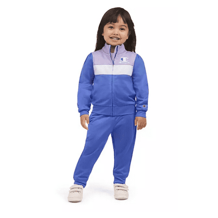 Champion Toddler Girls 2-Piece Active Track Set 4T Lavender - Walmart ...