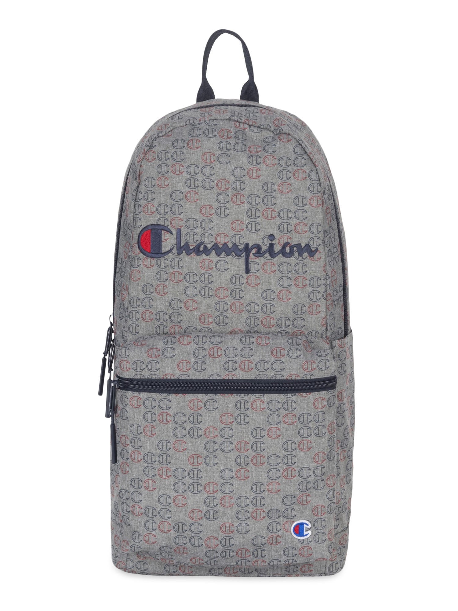 Champion Unisex Adult Asher Backpack Grey Navy - Walmart.com