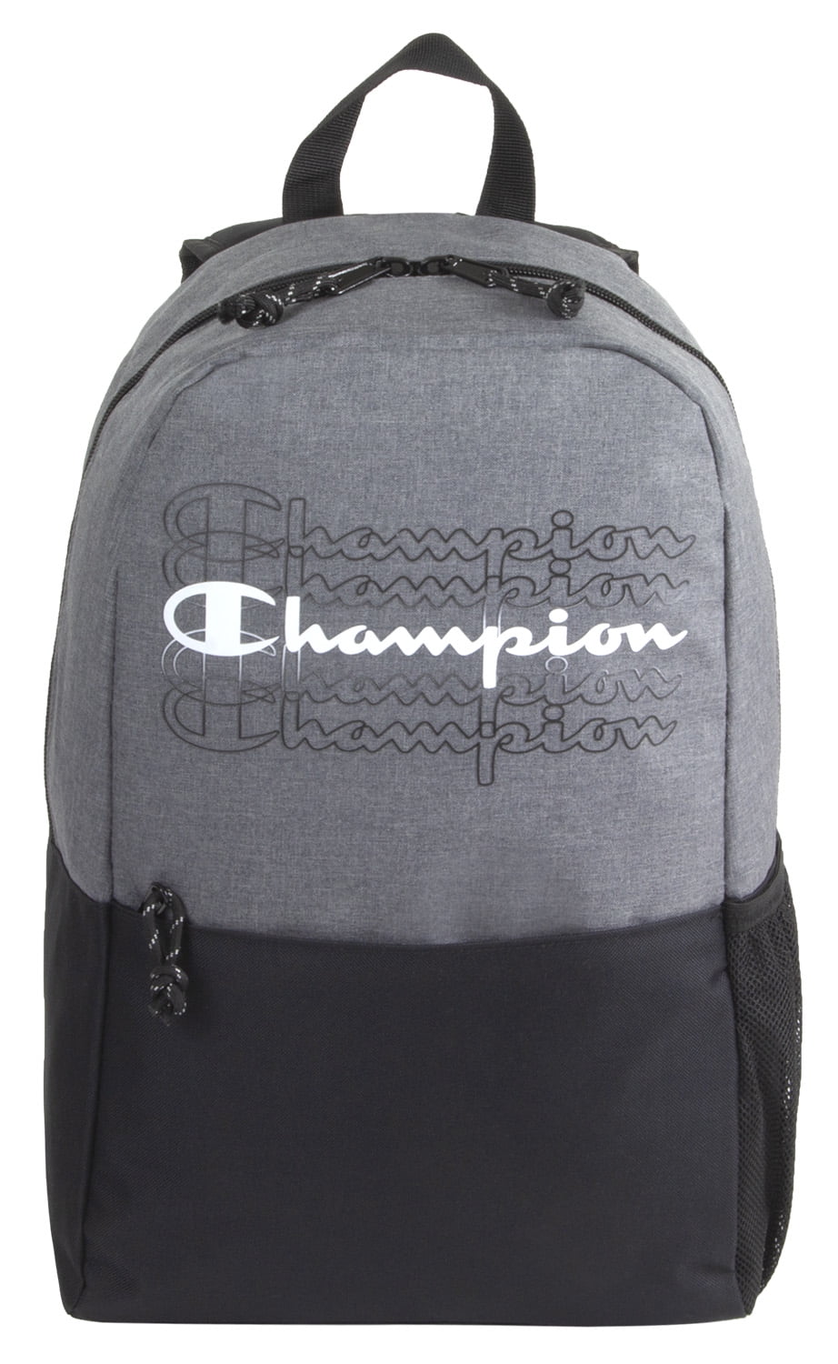 Champion Unisex Adult Velocity Backpack Grey Black - Walmart.com