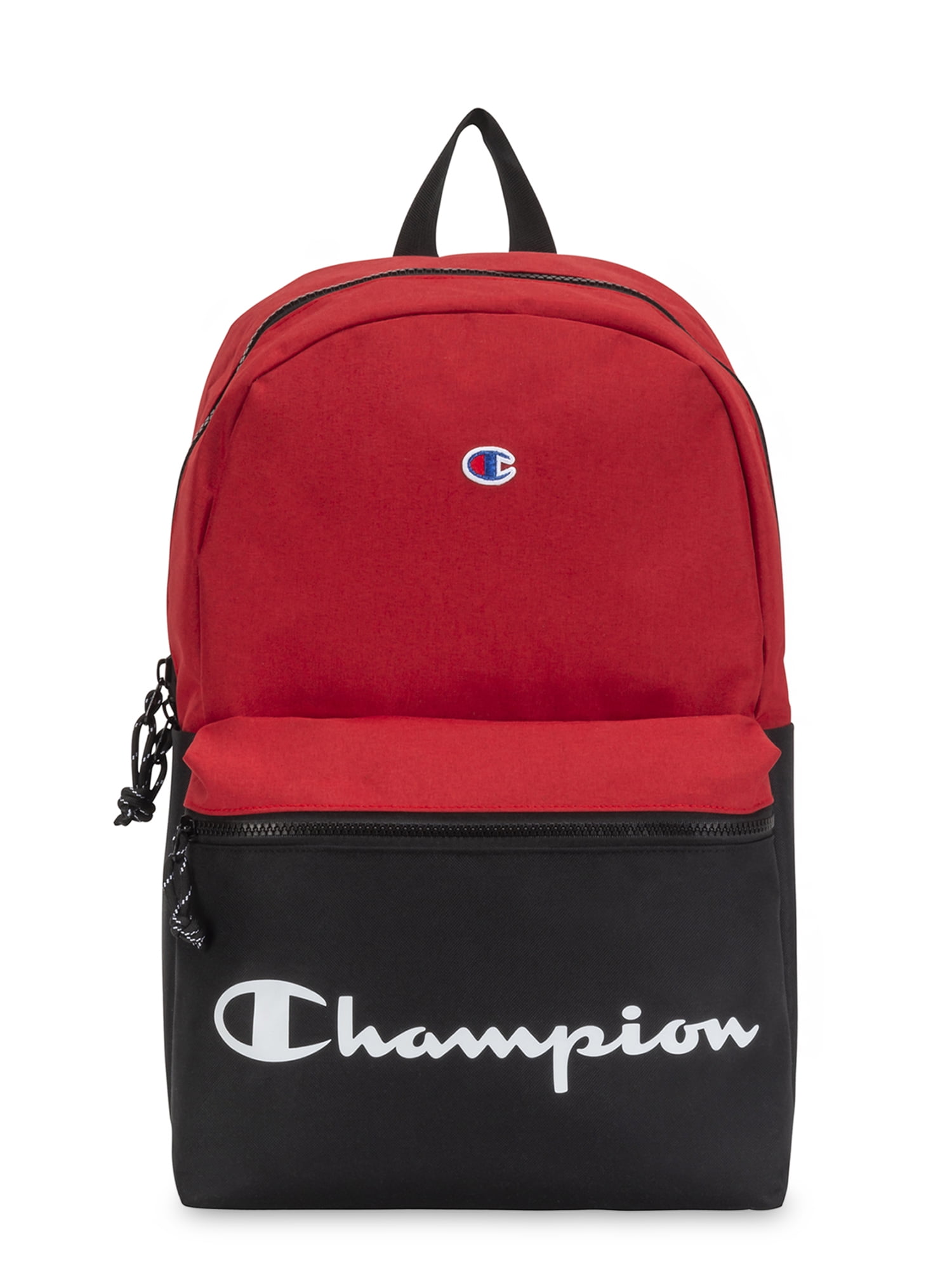 Champion Unisex Manuscript School Bookbag, Bright Red - Walmart.com