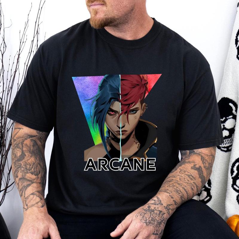 Champion Vi Jinx . Gift For Anime Lovers. Arcane . You Got Jinxed ...