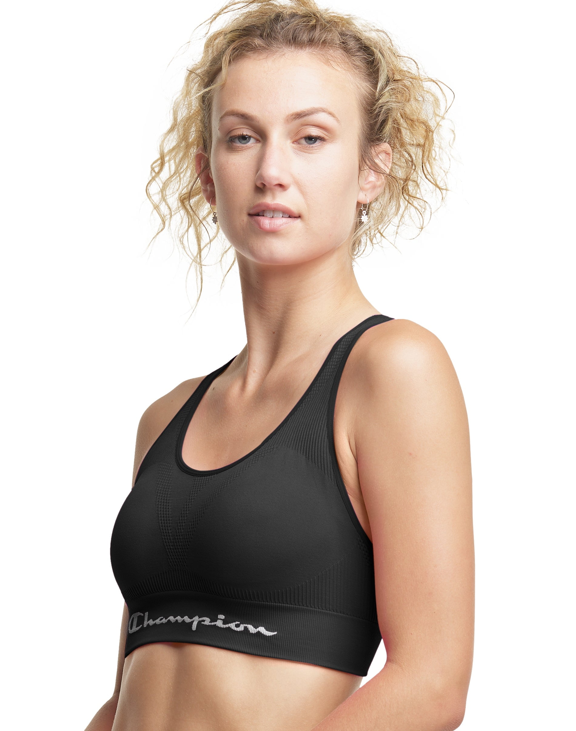 Champion Women Racerback Seamless sports bras - Walmart.com