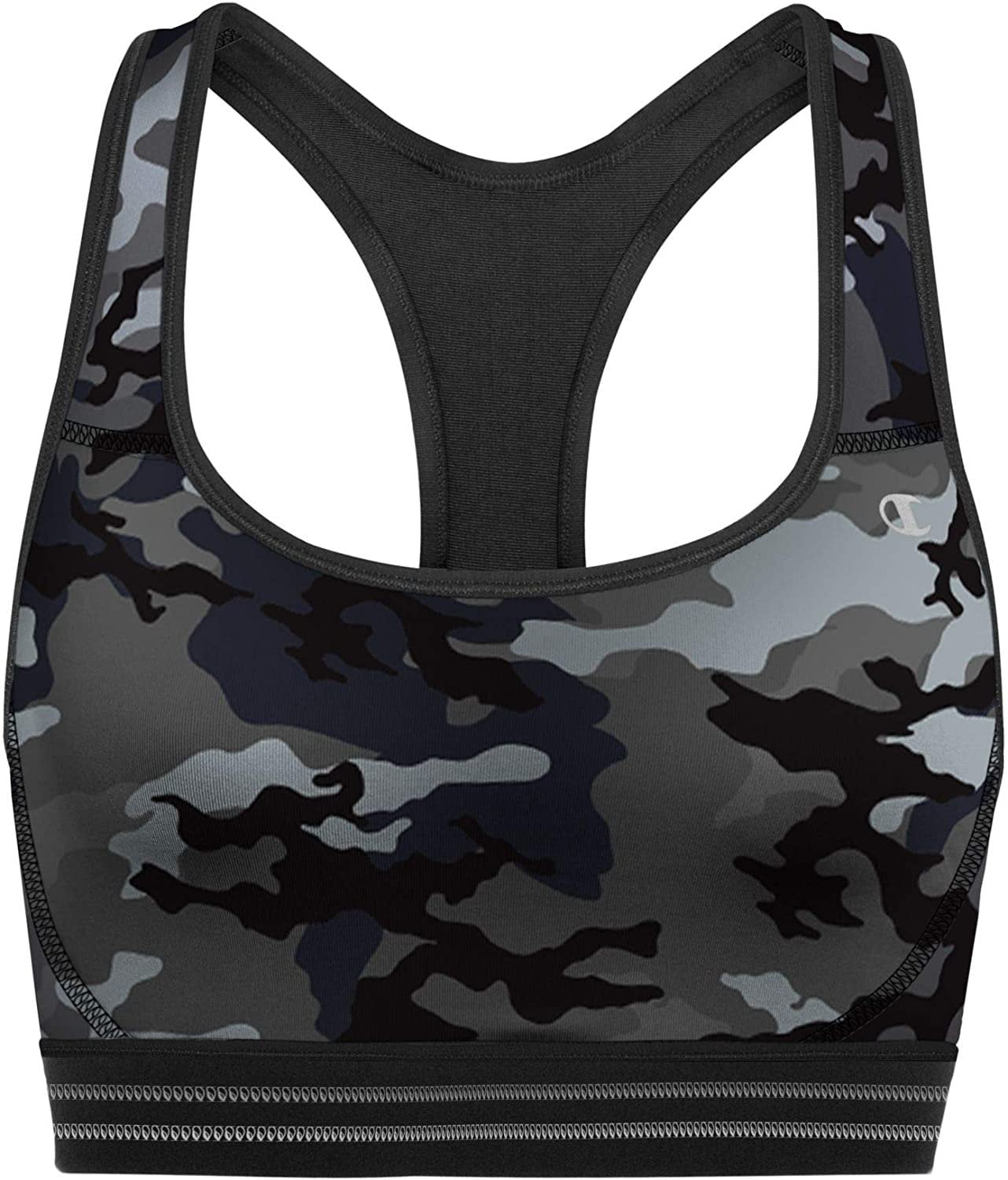Champion Women's Absolute Workout Sports Bra Bra, Leaf camo Neutral ...
