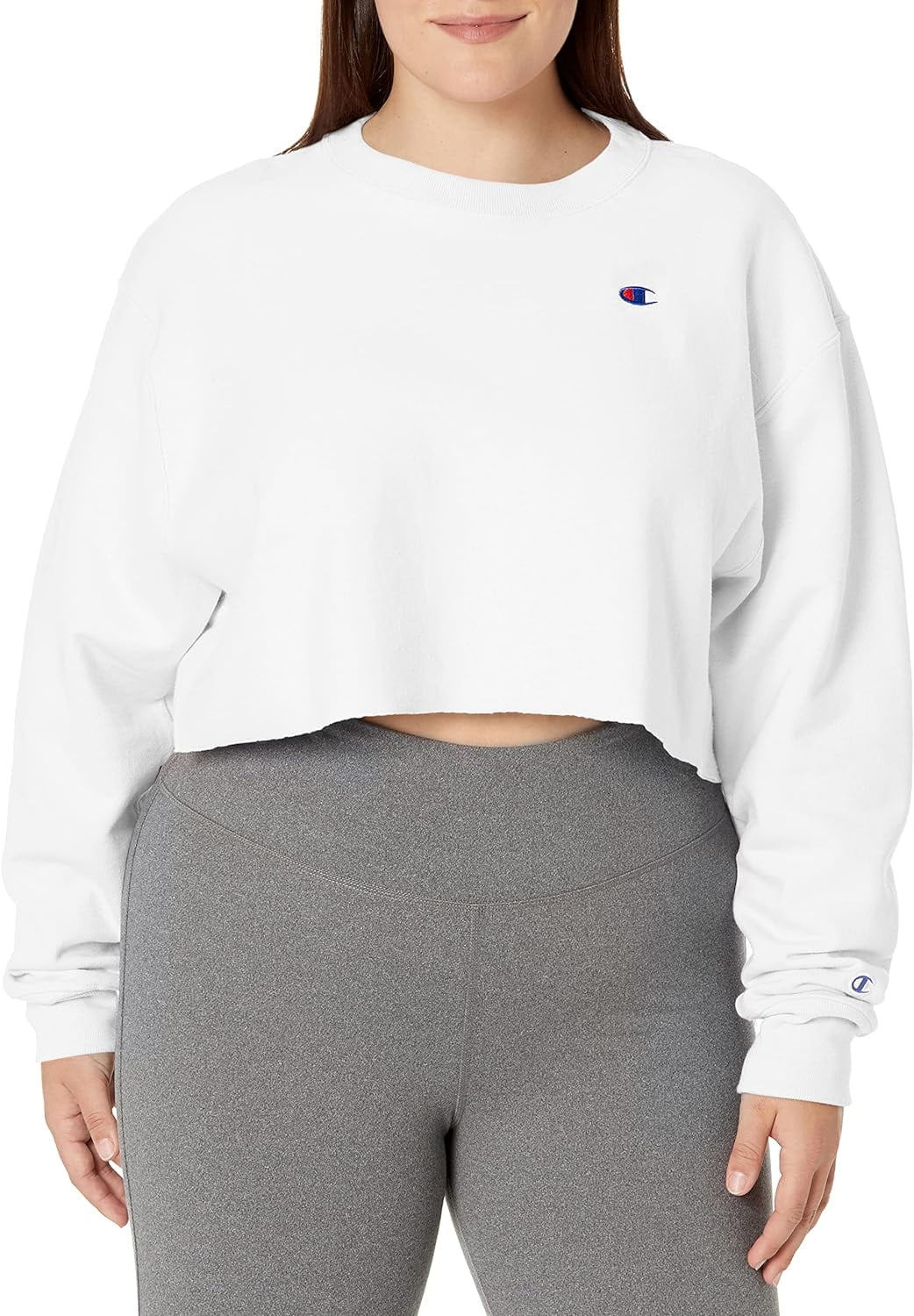 Champion Women Crewneck Long Sleeve athletic shirts - Walmart.com
