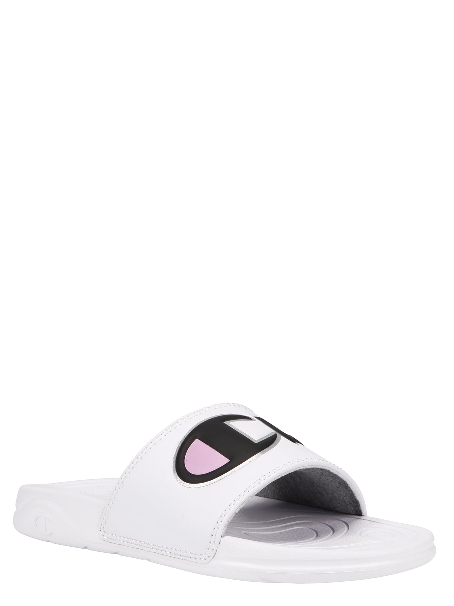 Champion Women's Mega Slide Split Script Sandal - Walmart.com