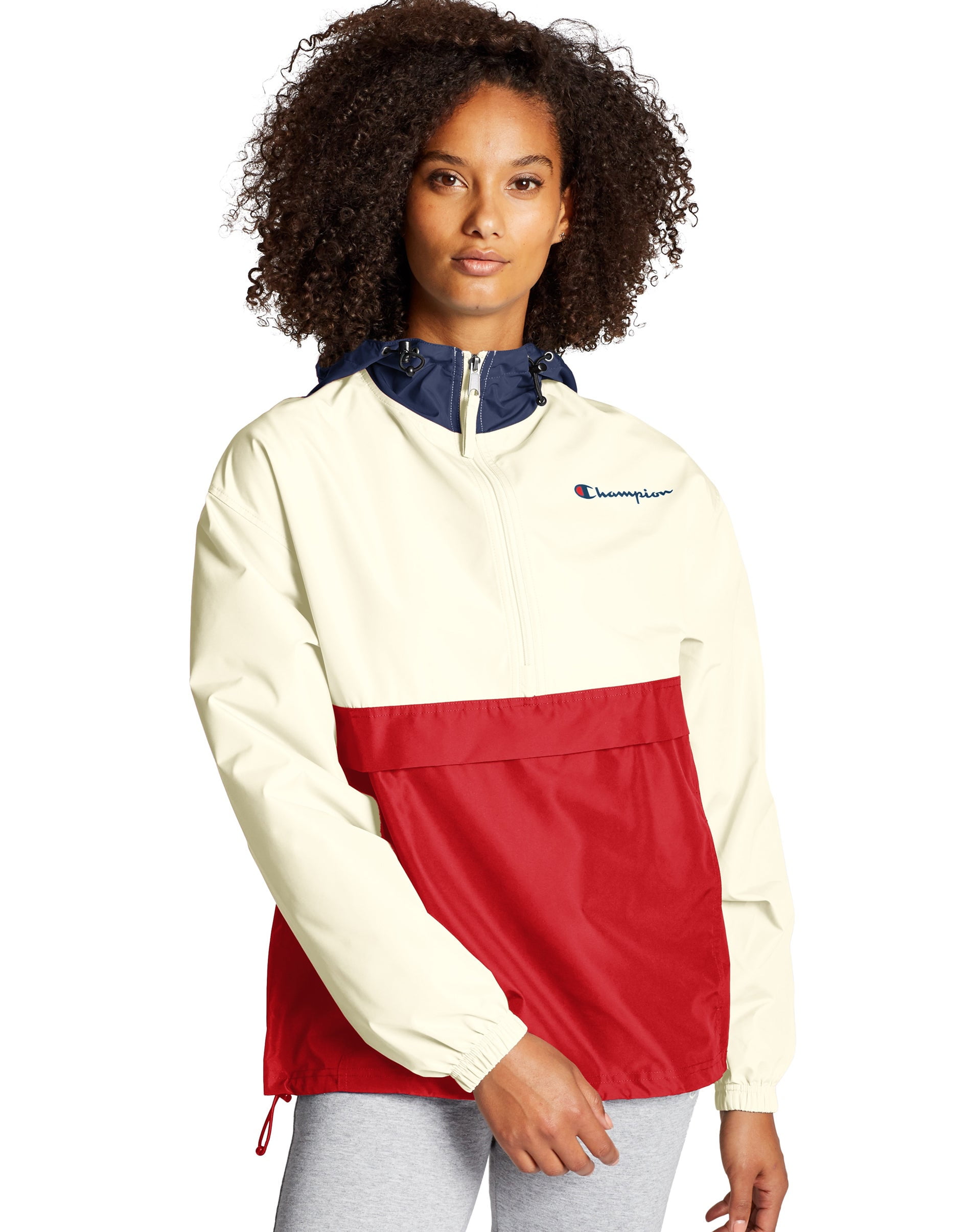 Champion Women's Packable Colorblocked Jacket - Walmart.com