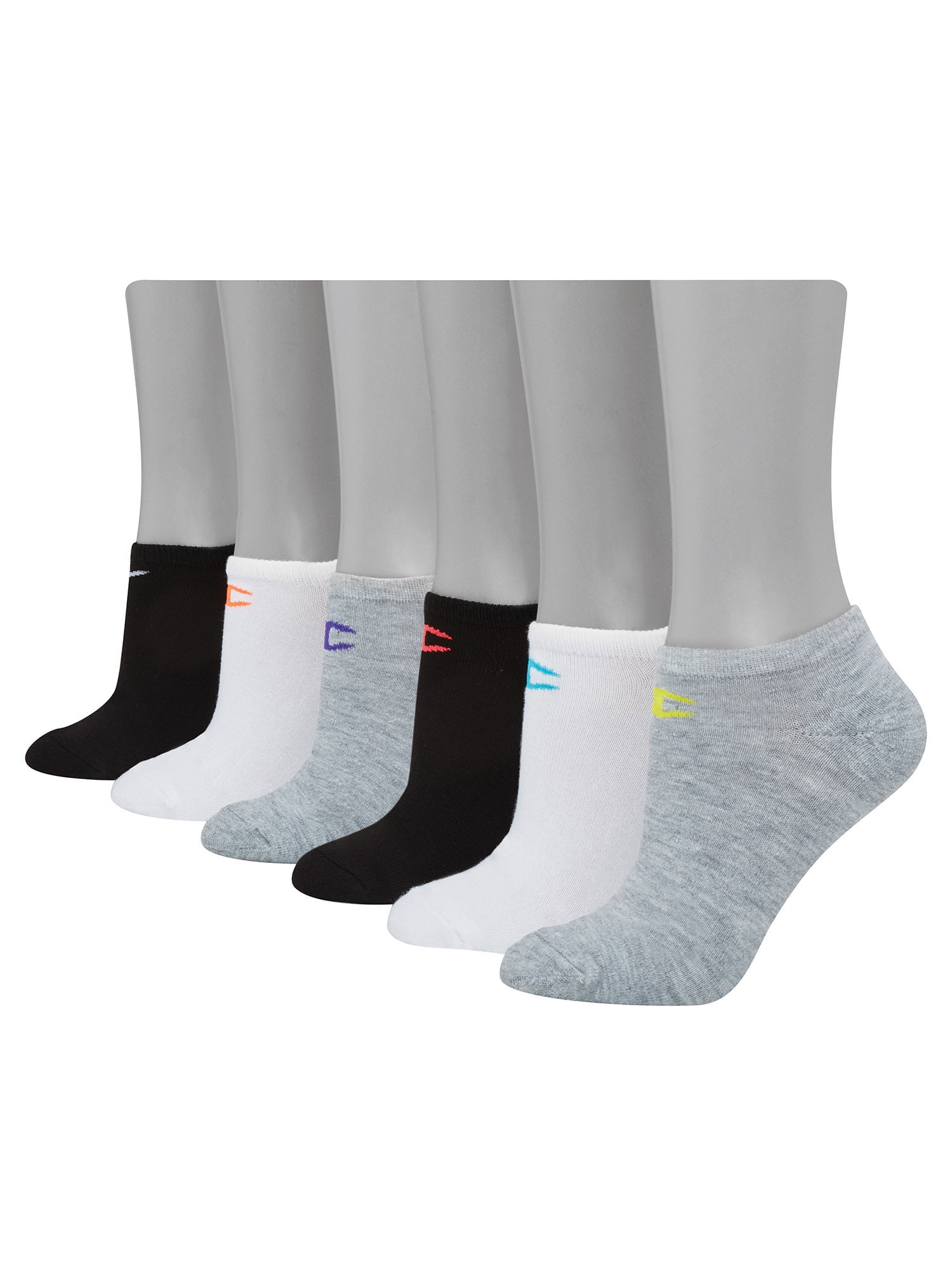Champion Women's Performance Low-Cut Socks, 6 Pack - Walmart.com
