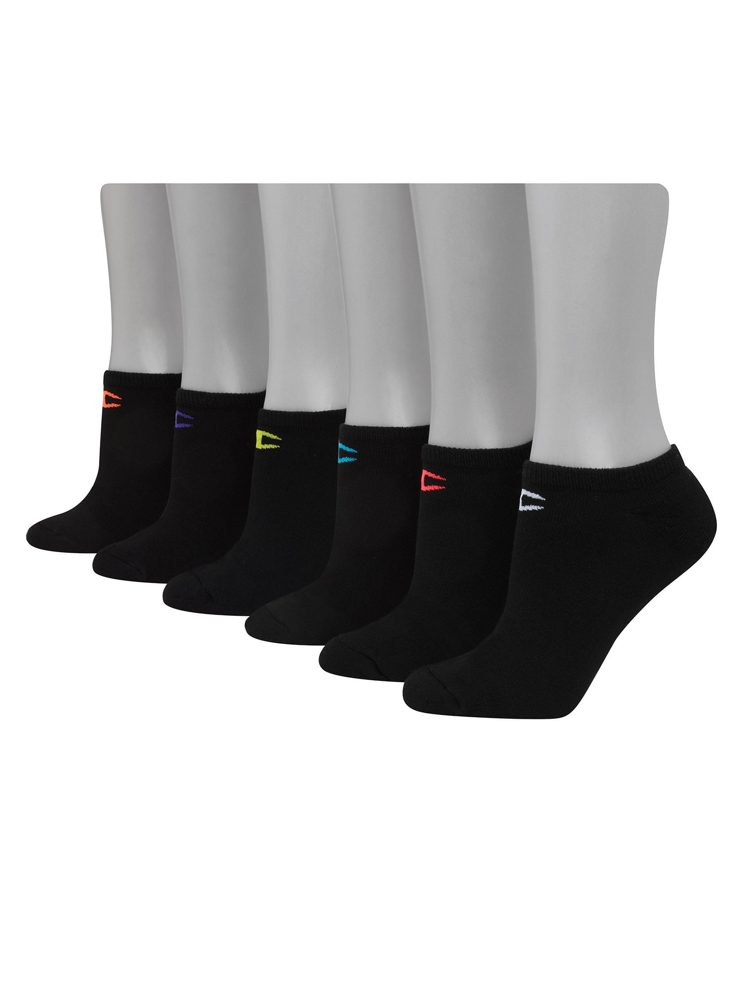 Champion Women's Performance Low-Cut Socks, 6 Pack - Walmart.com