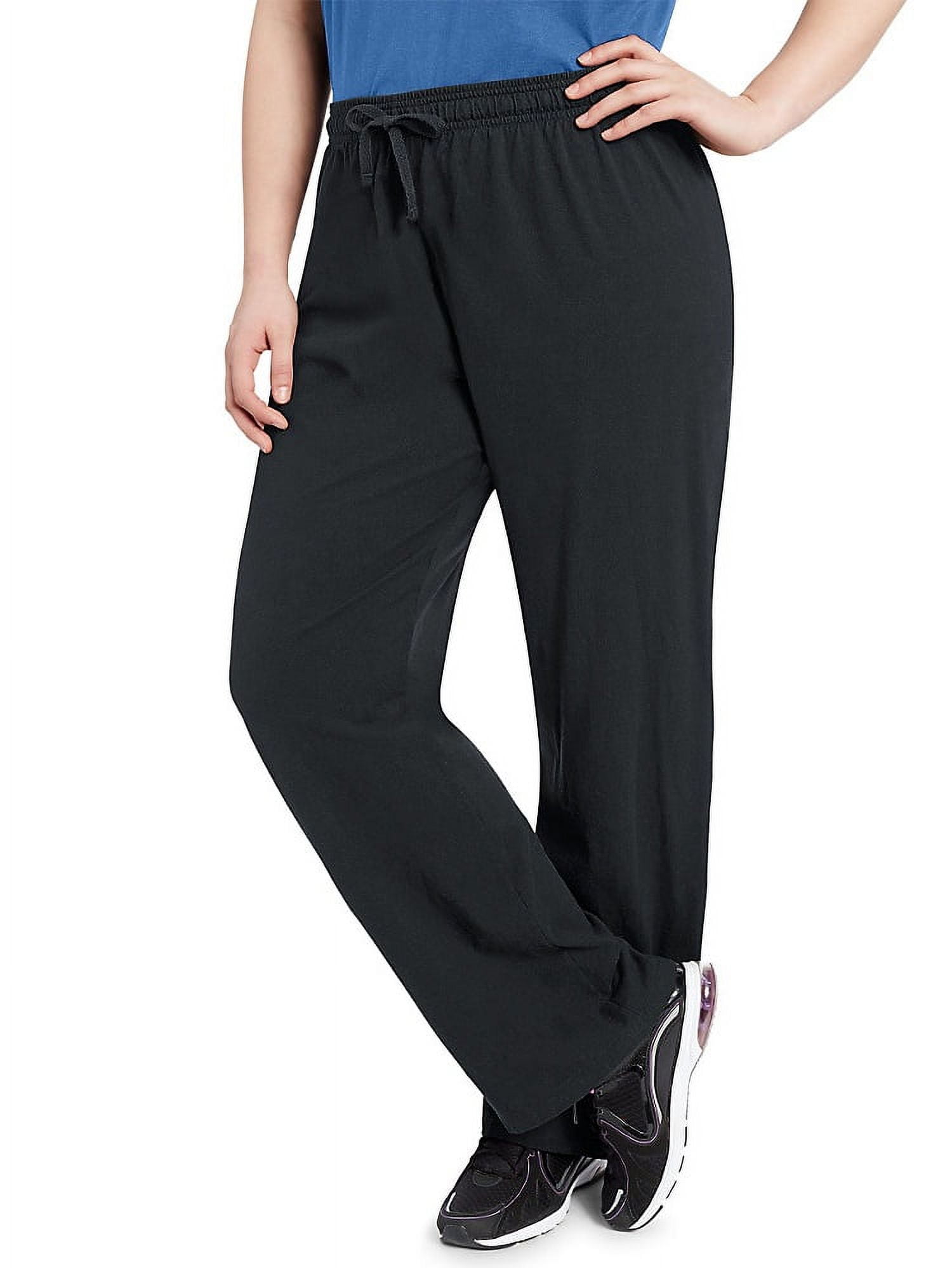 Champion Women's Plus Size Cotton Jersey Sweatpants, French Terry ...