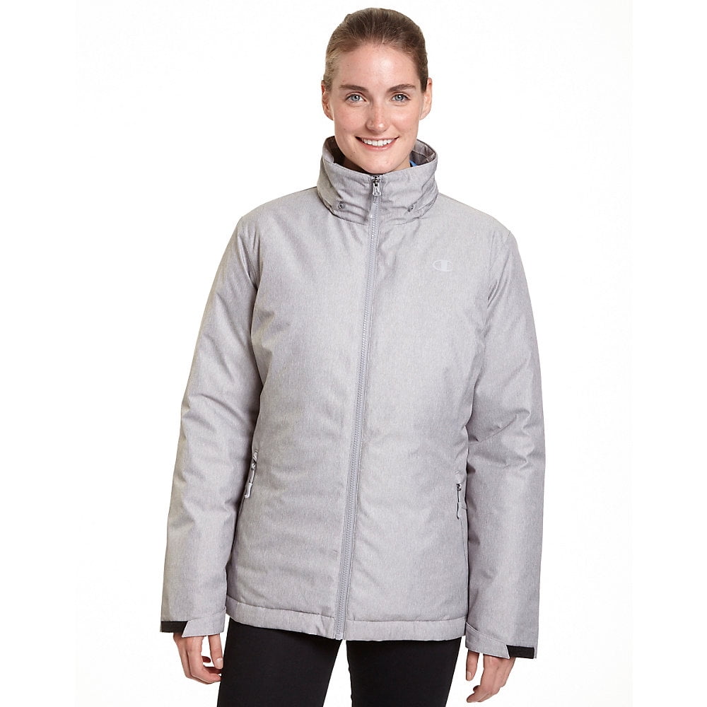 Champion Women's Plus Size Technical Poly 3-in-1 Systems Jacket Oxford ...