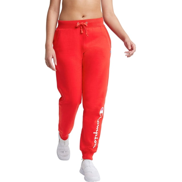 Champion Women's Powerblend Jogger with Graphic - Walmart.com