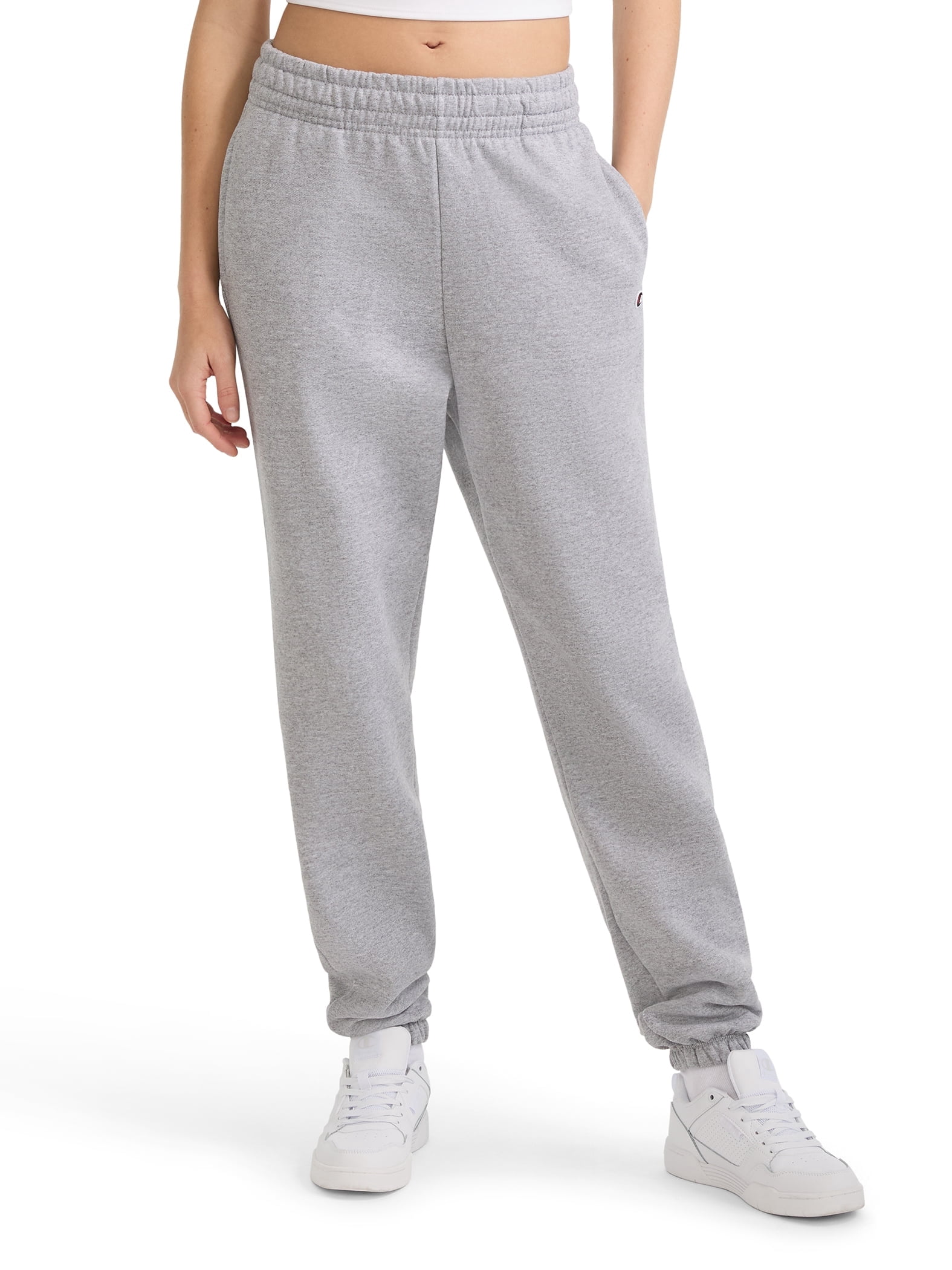 Champion Women’s Powerblend Oversized Sweatpants with “C” Logo ...