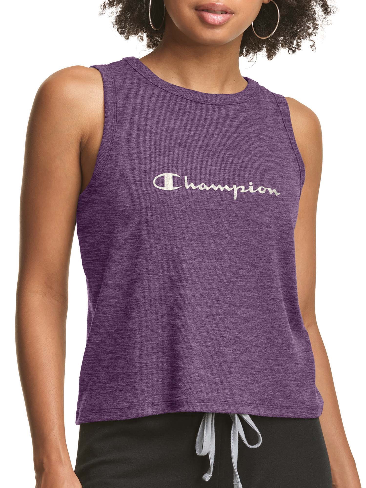 Champion women's Sleep Muscle Tank - Ribbed Fabric - Fit - Walmart.com