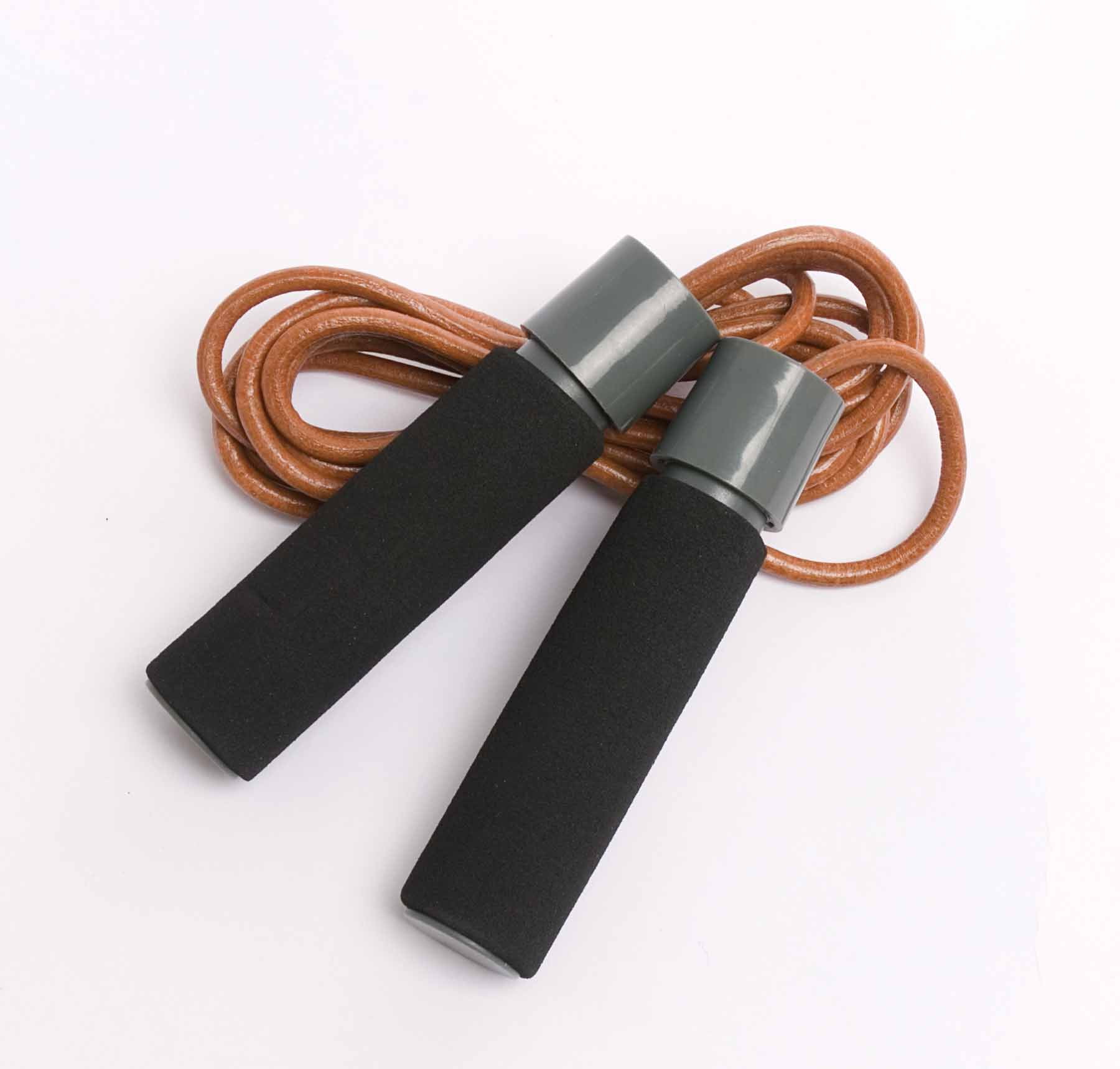Champion Barbell 9.5' Leather Jump Rope - Walmart.com