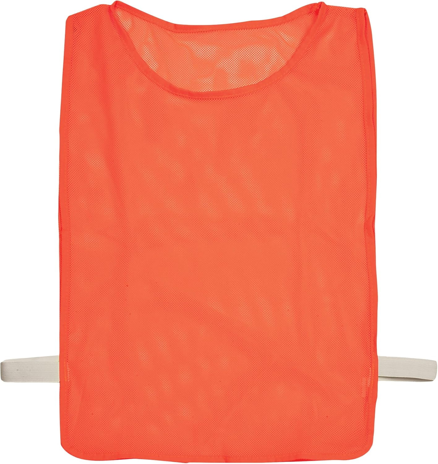 Champion Sports Deluxe Mesh Pinnie, Pack of 12, Neon Orange, Youth ...