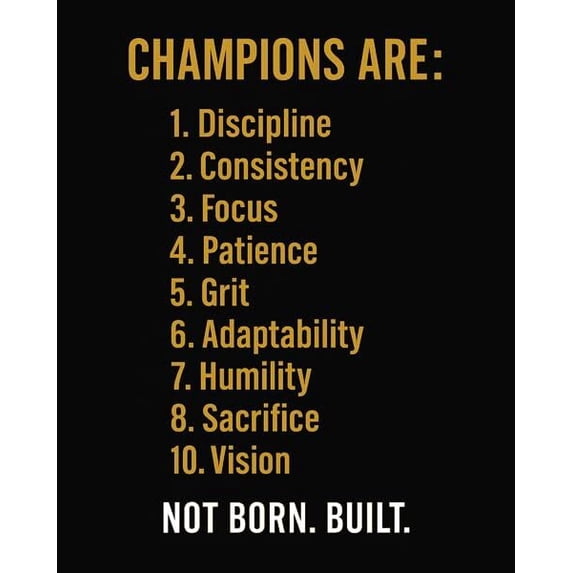 Champions are ... Motivational Inspirational Positive Quotes Personal ...