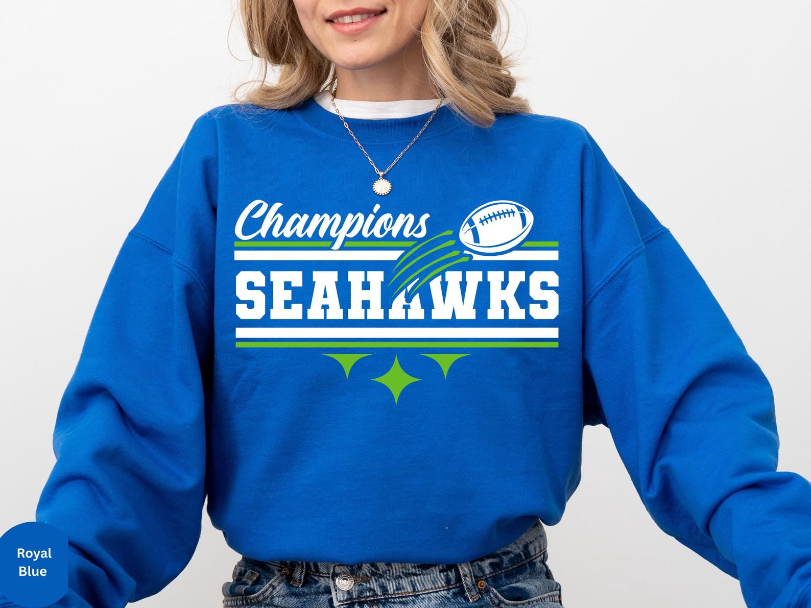 Champions Seahawks Sweatshirt,Seattle Football Shirt, Game Day shirt ...