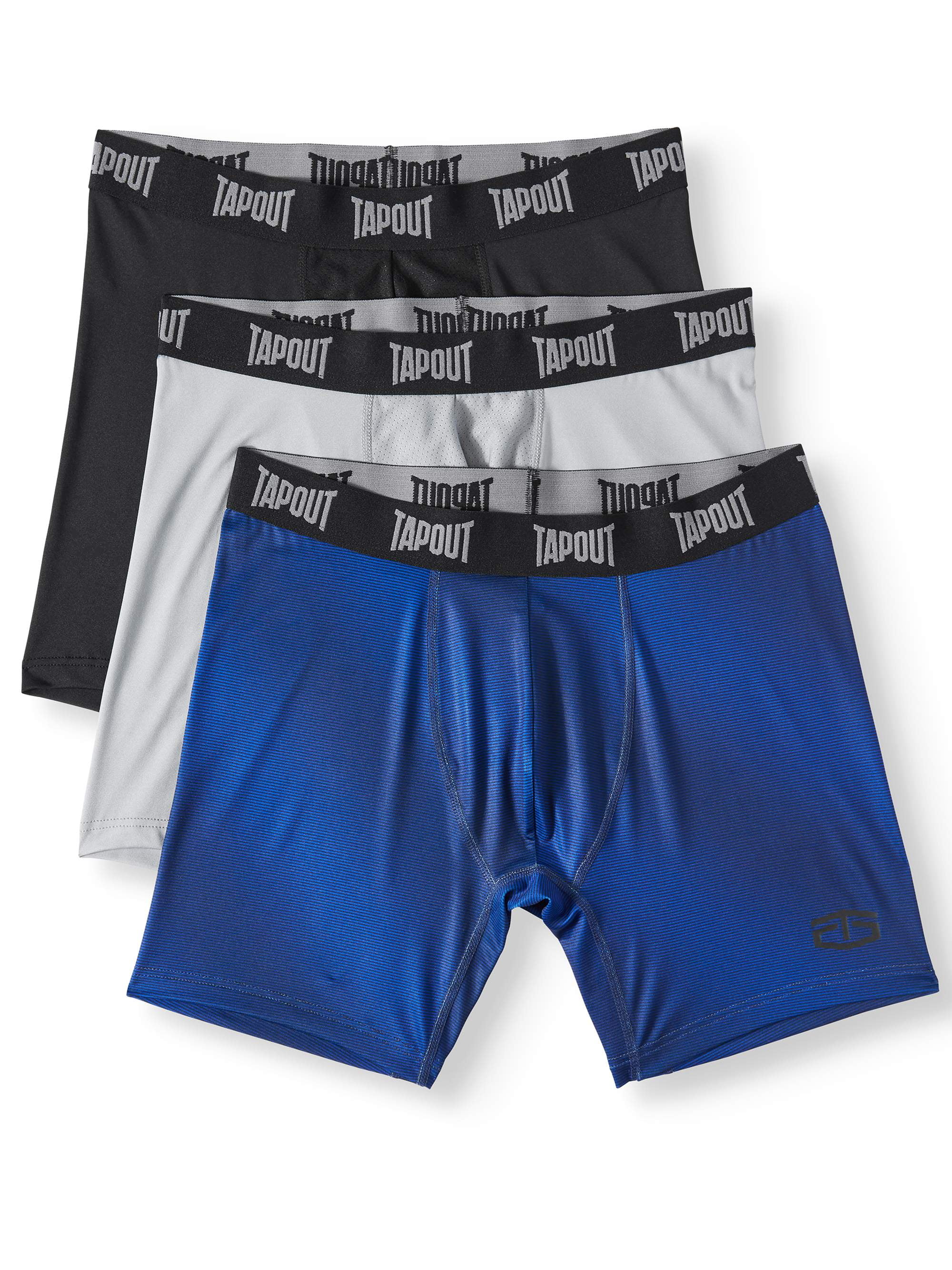 Championship Gold 3 Pack Performance Boxer Briefs - Walmart.com