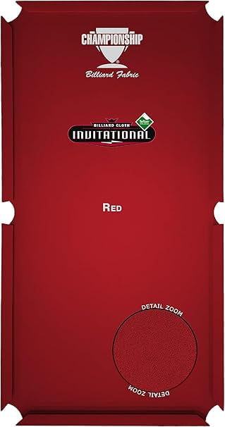 Championship Invitational Pool Table Cloth Replacement Kit for 8 FT ...