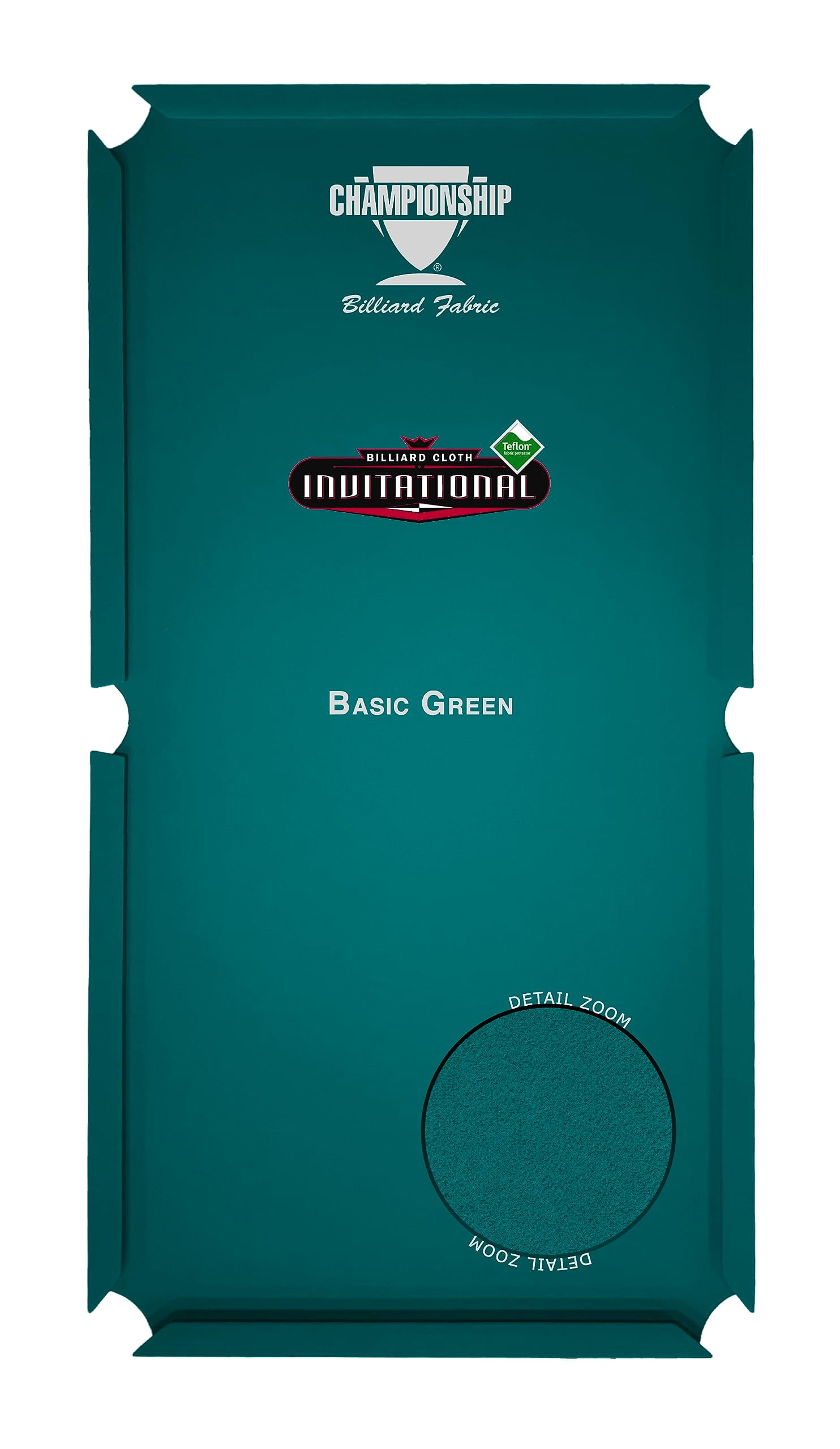 Championship Invitational Pool Table Cloth Replacement Kit for 8 FT ...