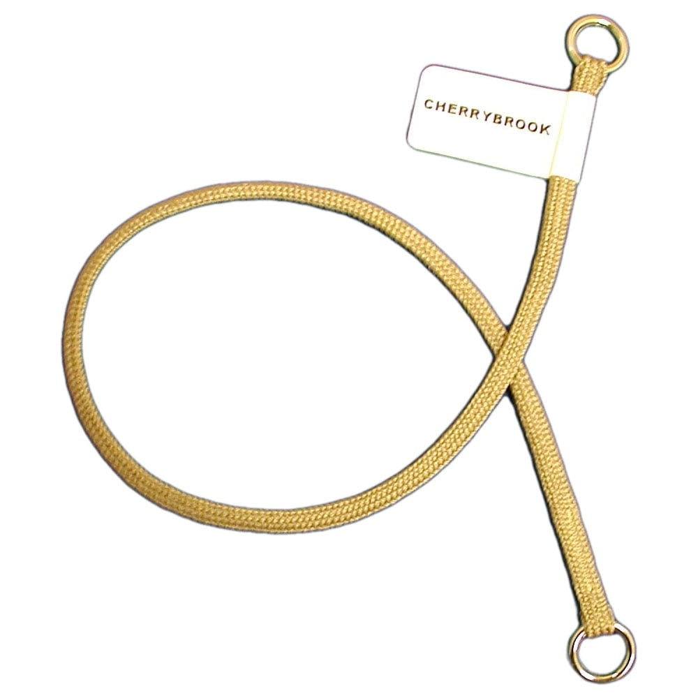 Championship MEDIUM Show Nylon Choke Collar by Cherrybrook 24 inch Tan ...