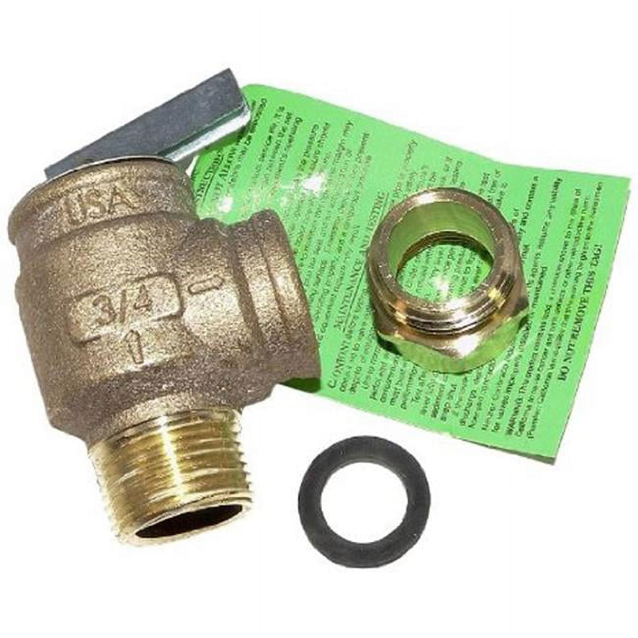 Champlain Plastics 75 PSI Polymer Pressure Relief Valve Replacement ...
